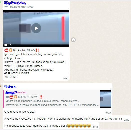 Crise de carburant au Burundi : Non, la vidéo d'Interpetrol date de 2022.